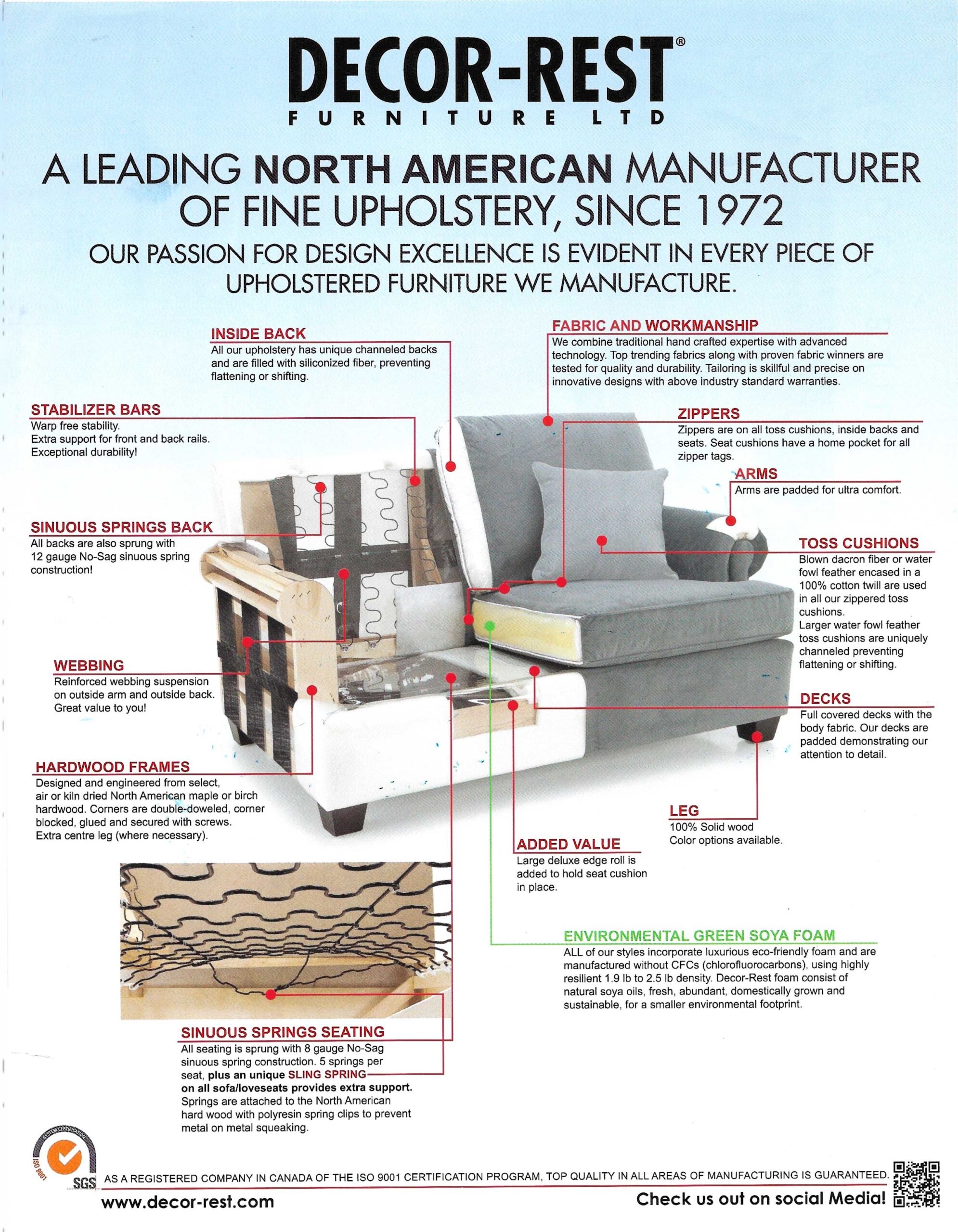 Decor-Rest Features | Mattress Max Furniture